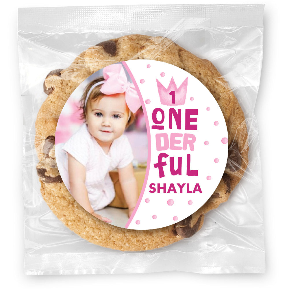 One-der-ful Photo Pink - Gourmet Chocolate Chip Or Variety Pack W/ Full ...