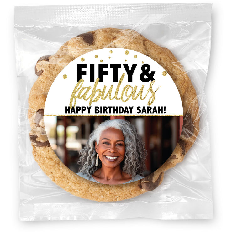 Custom 50th Birthday Cookies & Personalized Cookie Favors by Incredible ...