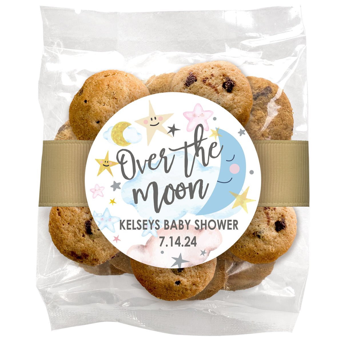 Bite-Sized Chocolate Chip Cookies (2 oz., approx. 16 cookies) W/ Full ...