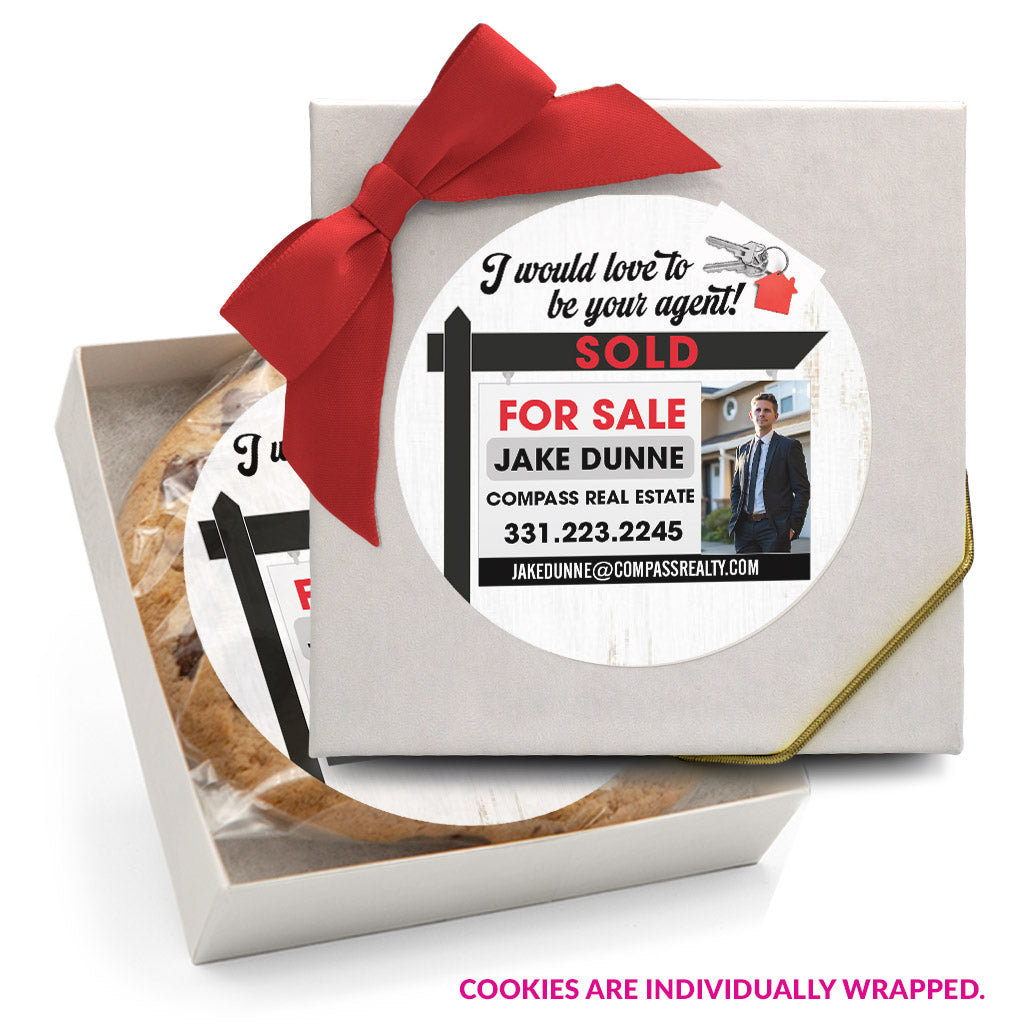 For Sale Sign Realtor Upload Gourmet Chocolate Chip Or Variety Pack W ...