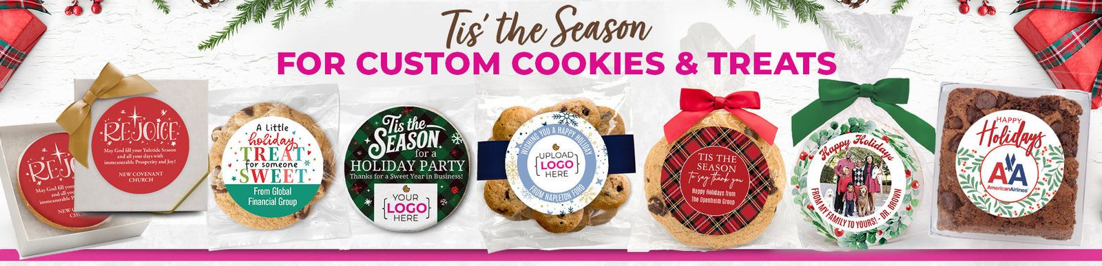 Personalized Christmas Cookies – Festive Gifts for Family, Friends ...