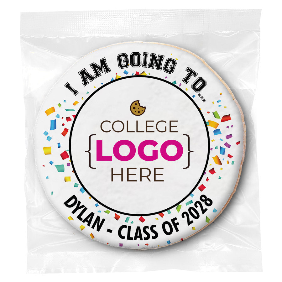 I’m Going To… College Announcement Personalized Sugar Cookie ...