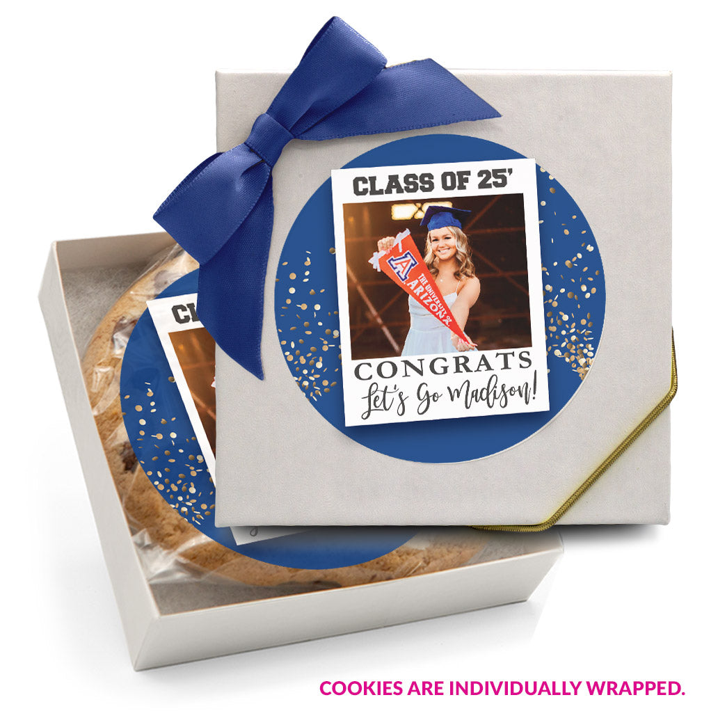 Graduation Polaroid Photo Upload & Message Gourmet Chocolate Chip Or ...