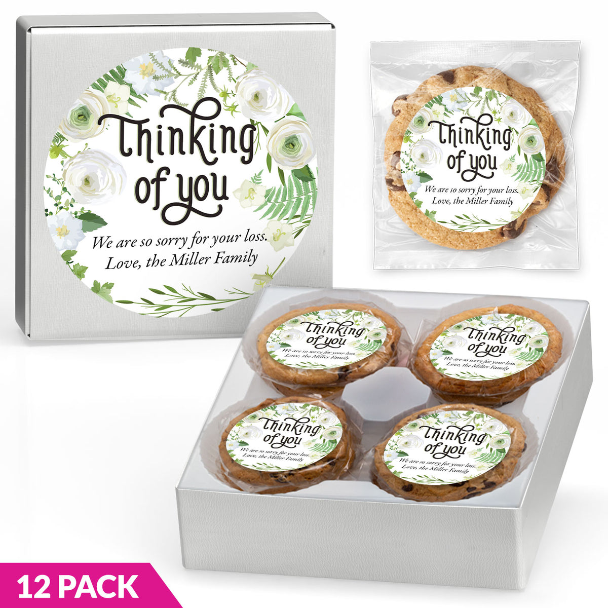 Thinking of You Florals - Gourmet Chocolate Chip or Variety Pack w/ Fu ...