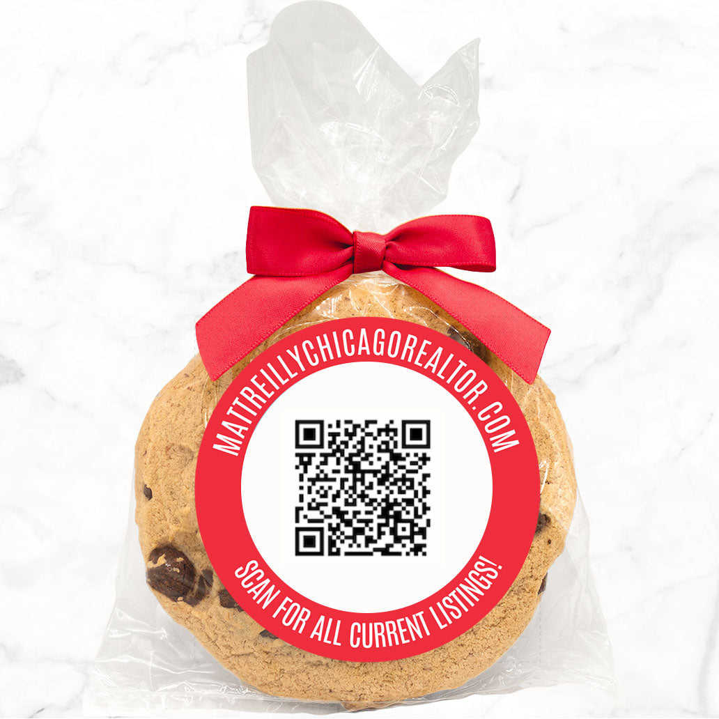 Corporate QR CODE Chocolate Chip Cookie – Gourmet Variety Pack with ...