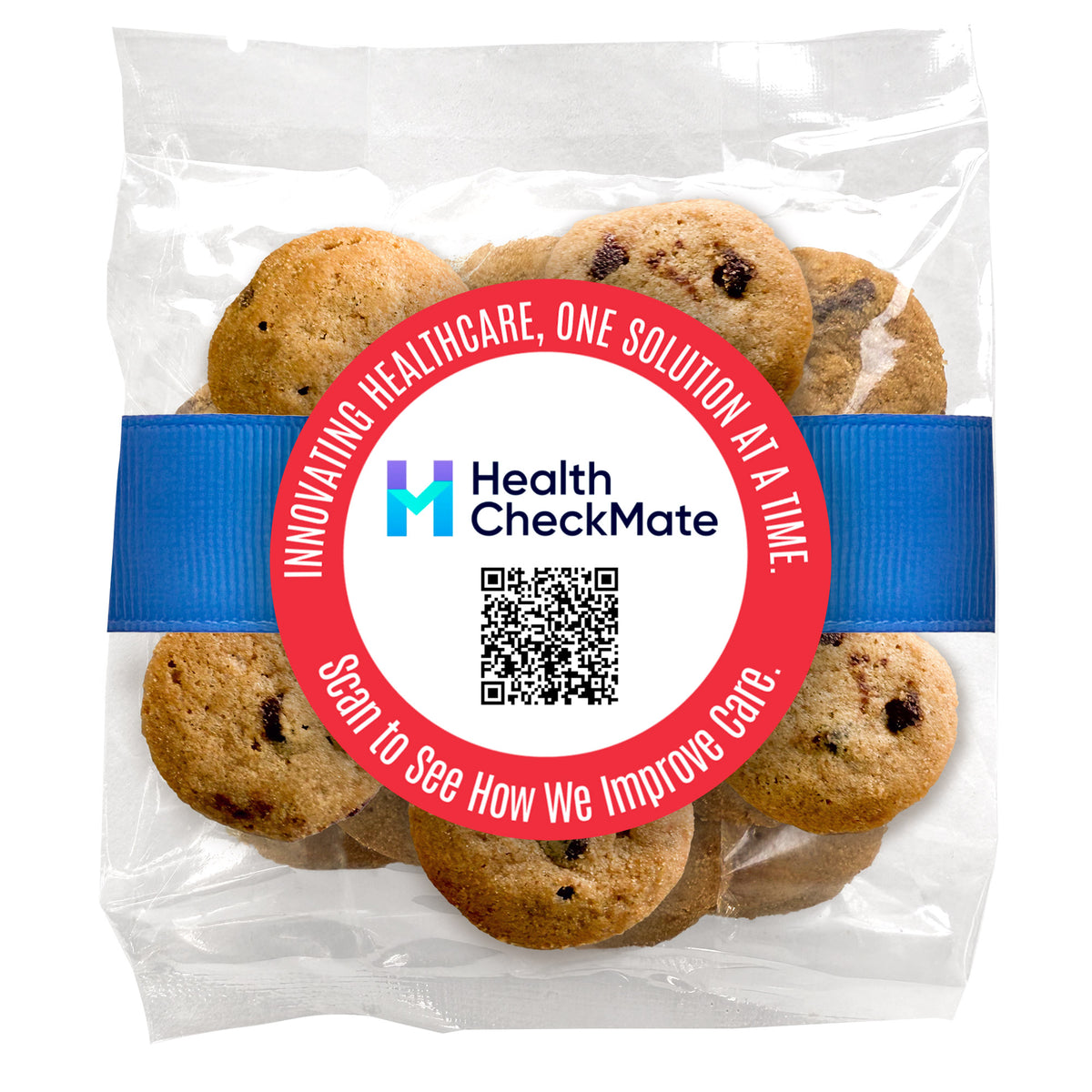 Bite-Sized Chocolate Chip Cookies (2 oz., approx. 16 cookies) W/ Full ...