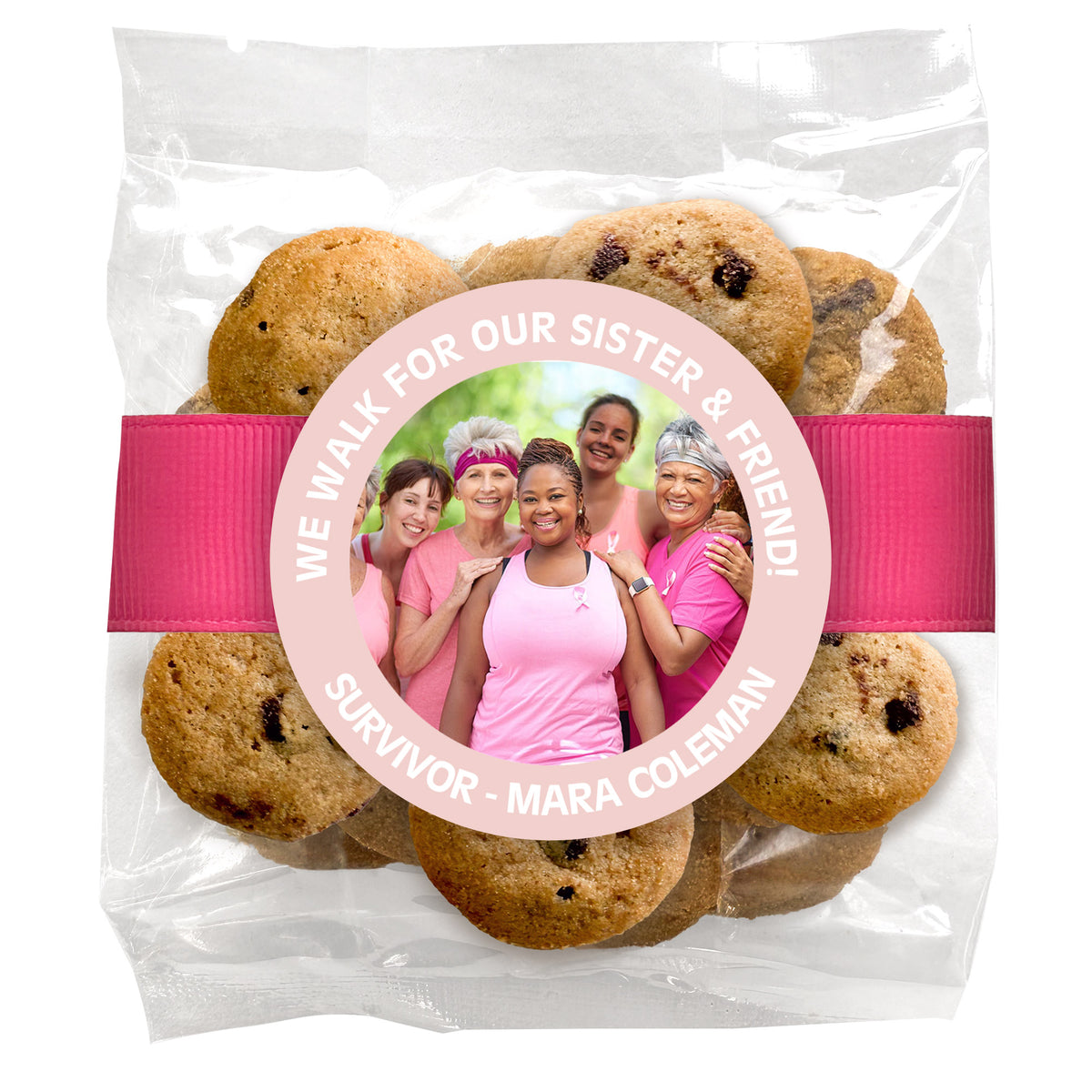 Bite-Sized Chocolate Chip Cookies (2 oz., approx. 16 cookies) W/ Full ...