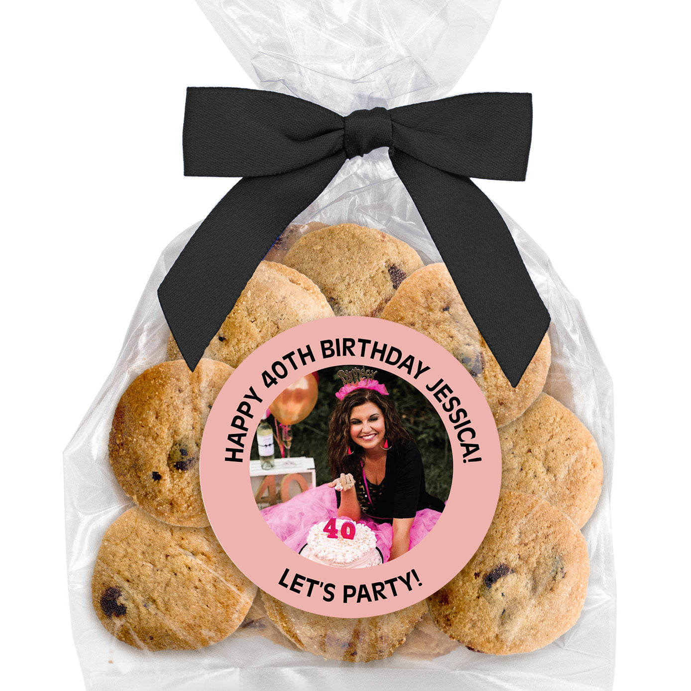 Birthday Design Your Own – Mini Chocolate Chip Cookie Bag (3 oz.) with ...