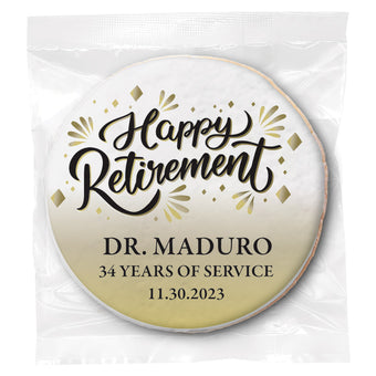 Happy Retirement Cookies | Order a Custom Delicious Cookie Treat for ...