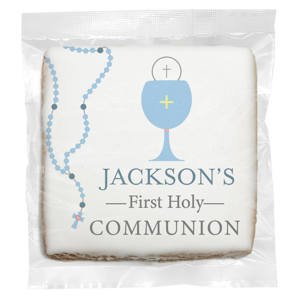 Custom Communion Cookies | Personalized First Communion Cookie Favors ...
