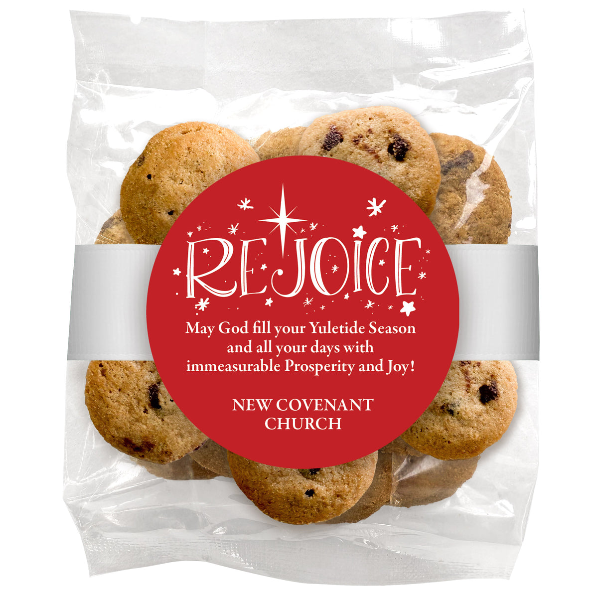 Bite-Sized Chocolate Chip Cookies (2 oz., approx. 14 cookies) W/ Full ...