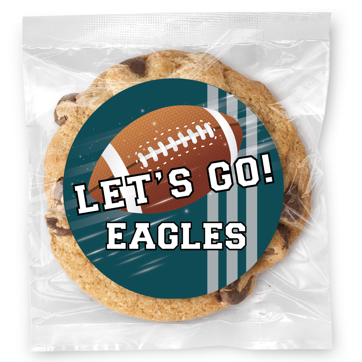 Let's Go Eagles! (Any Team) - Gourmet Chocolate Chip Or Variety Pack W ...